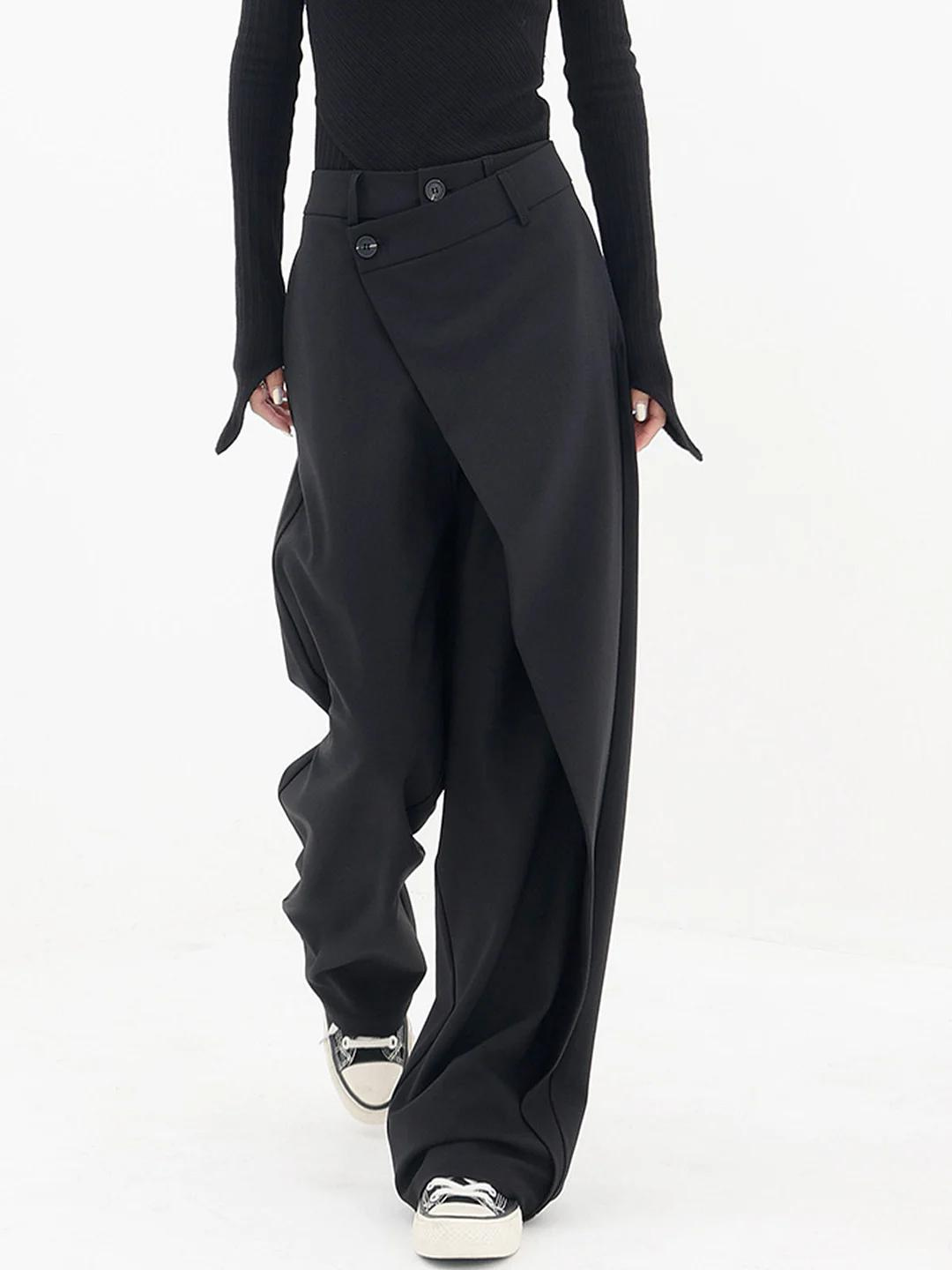 Celine | Pantalon asymétrique tendance – Luzon-Quebec
